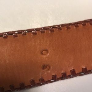 Vintage | Accessories | Vintage Mexican Leather Belt Boho Rainbow ...